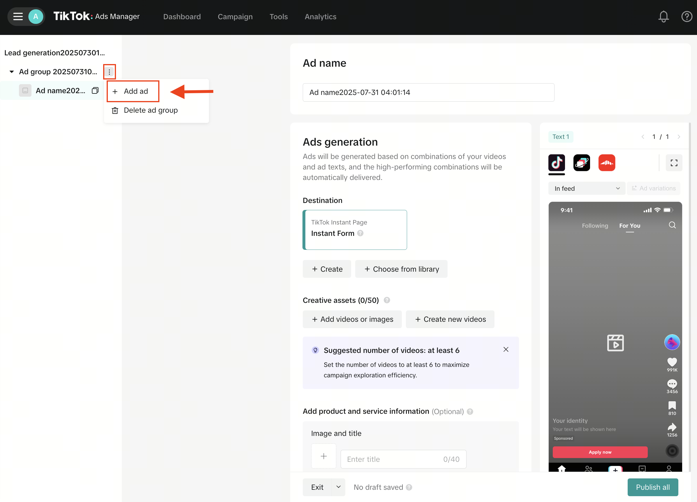 How to create ads for Smart+ | TikTok for Business