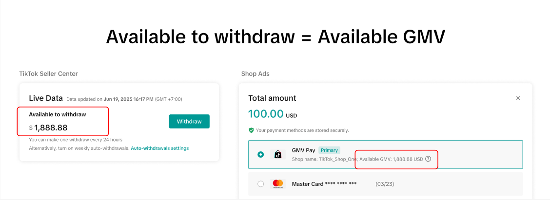 Troubleshoot GMV Pay